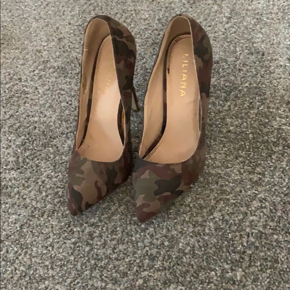 Shoes | Camo Heels | Poshmark